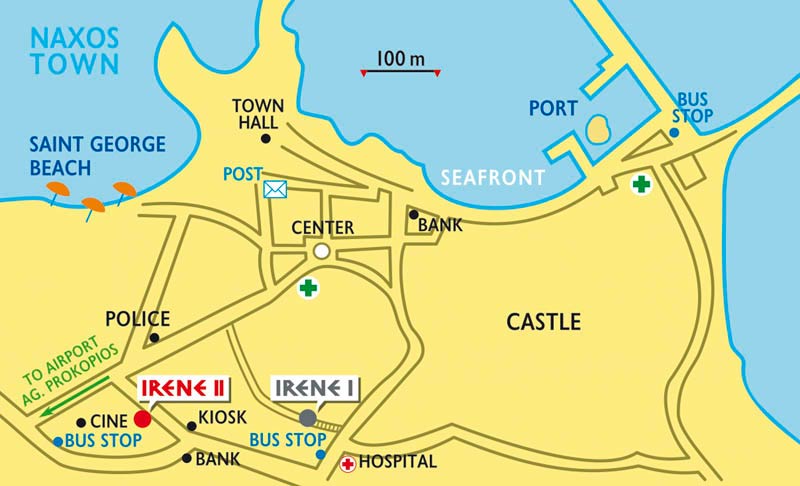 Irene-Pension-II-Map – Irene I & II
